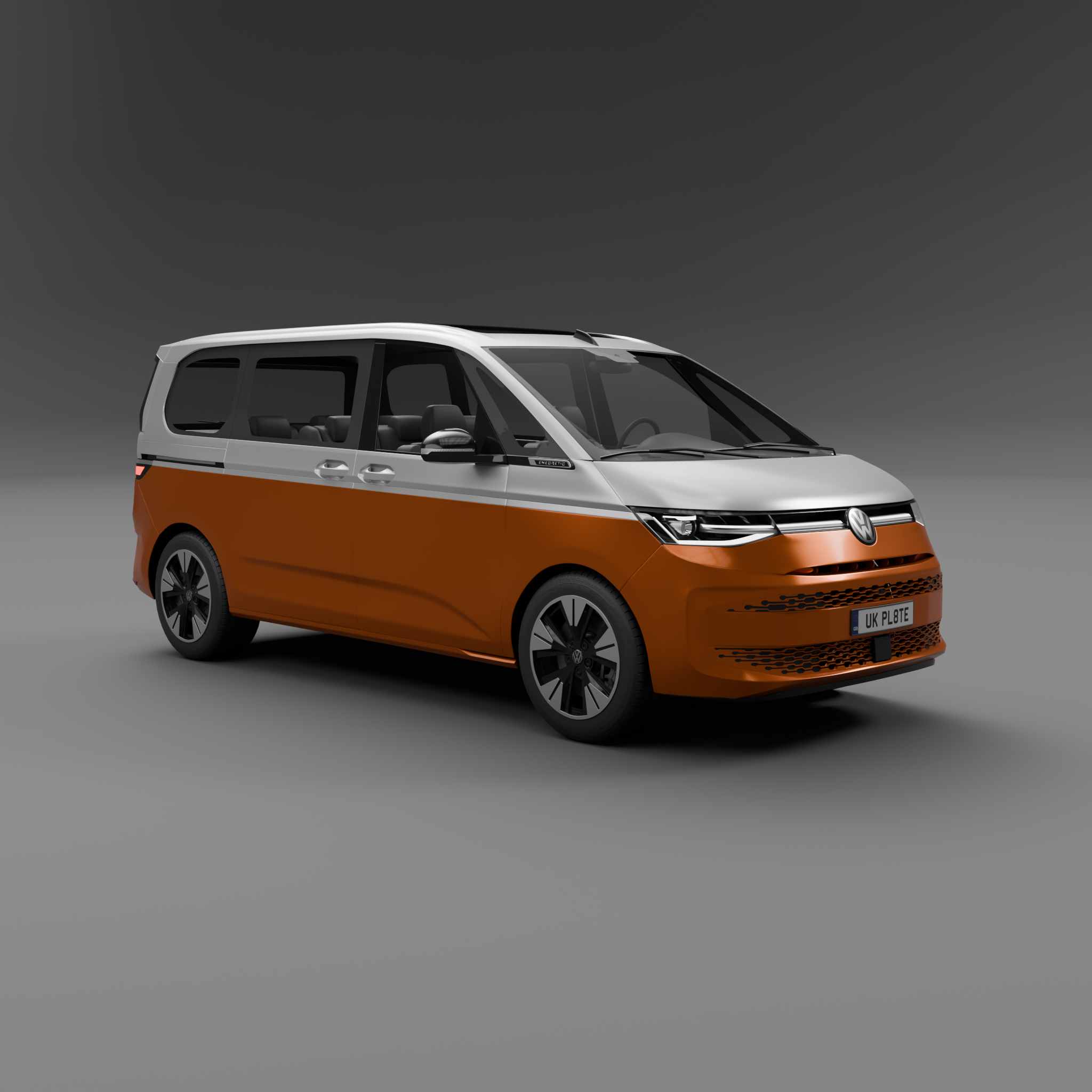 Volkswagen Multivan | Vans models | BlenderKit