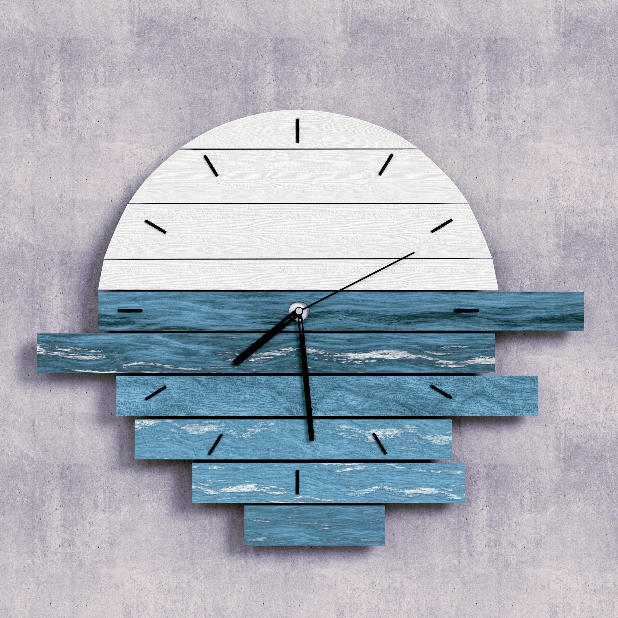 Creative wall clock | Clocks models | BlenderKit