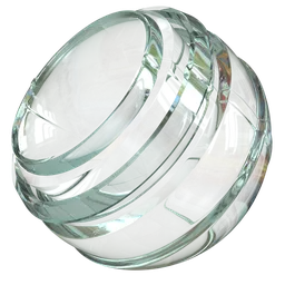 Clean Beckmann Glass | FREE 3D glass materials | BlenderKit