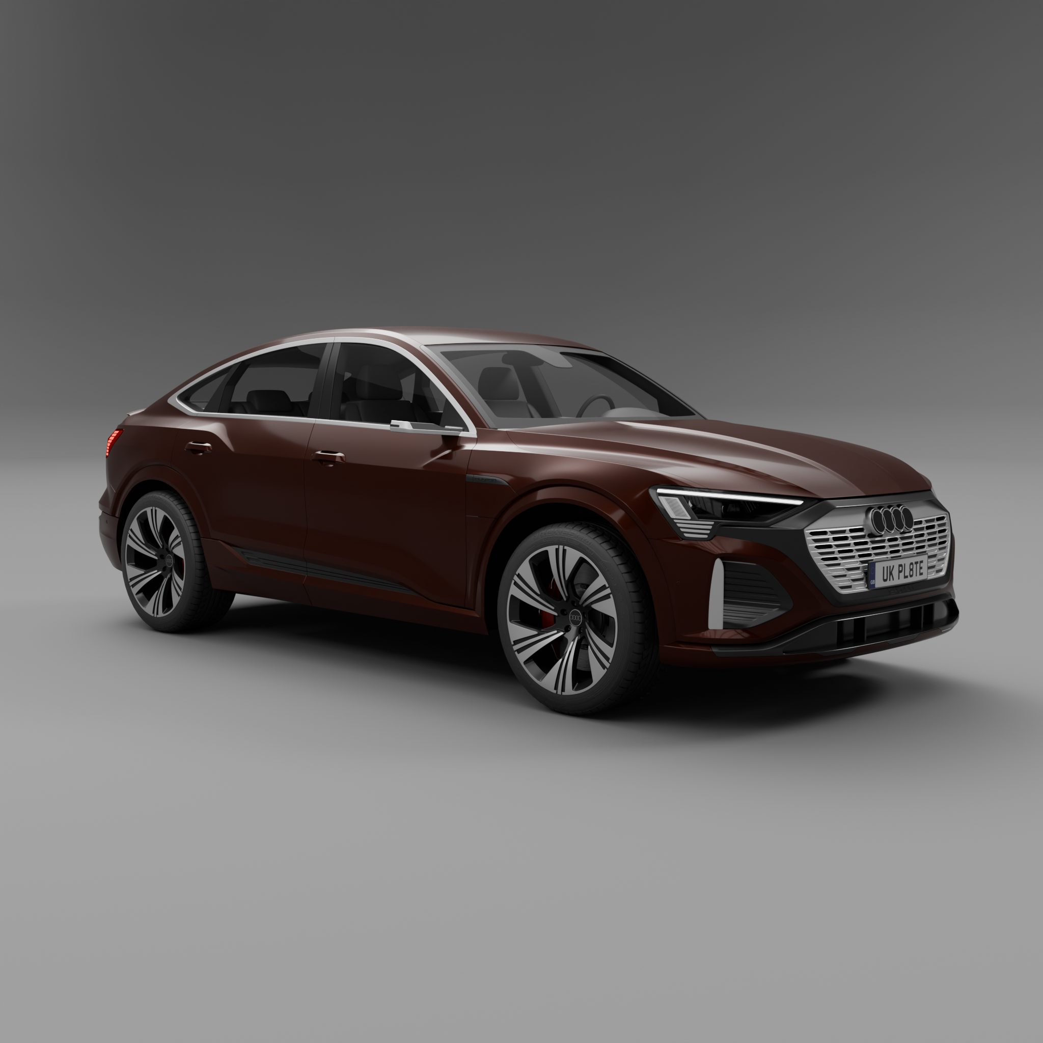 Audi Q8 Sportback e-tron | Modern Cars models | BlenderKit