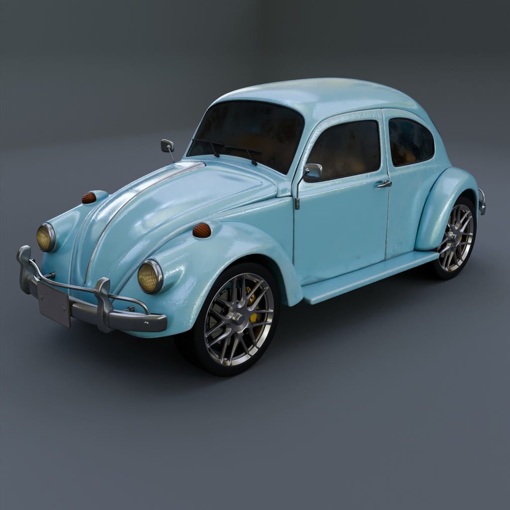 Car Volkswagen Beetle | Concept Cars models | BlenderKit