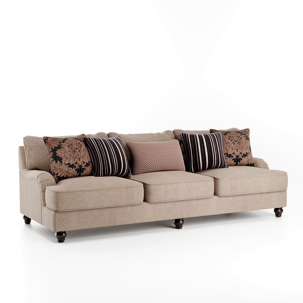 Fermoy Sofa | FREE Sofas models | BlenderKit