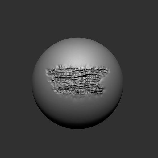 NS Cloth damage multi crossed threads | fabric brushes | BlenderKit