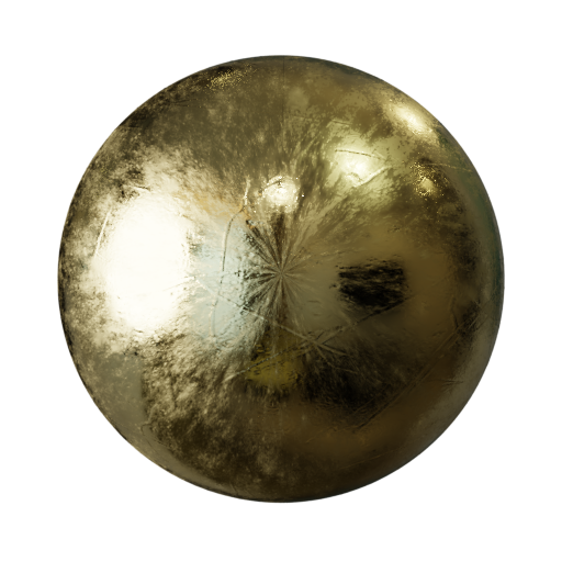 Scratched Gold | FREE metal materials | BlenderKit