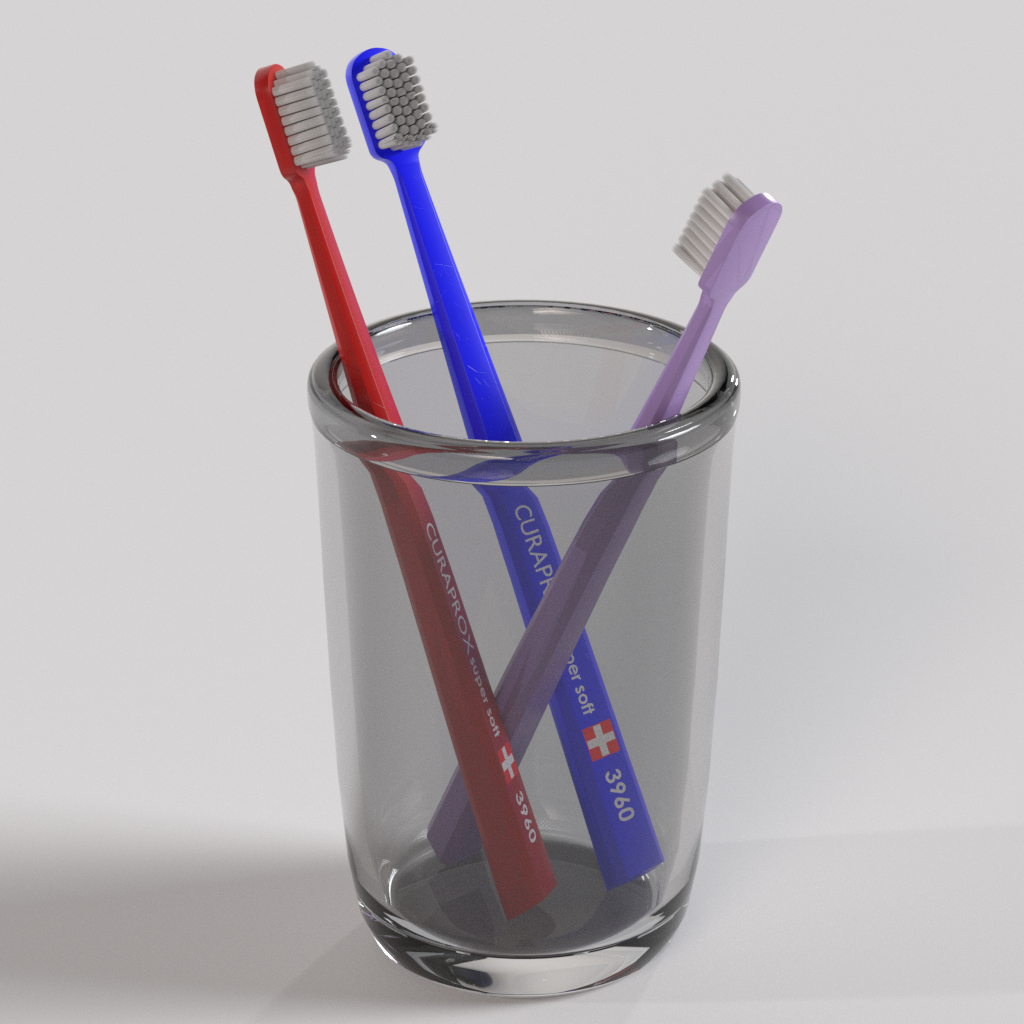 Toothbrushes | FREE Bathroom Accessories models | BlenderKit
