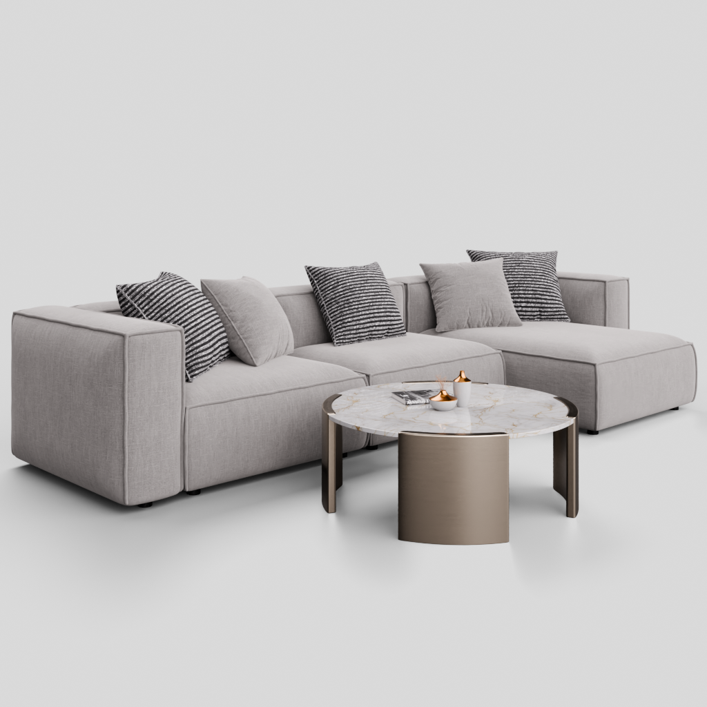 Sofa Comfort_Chaise longue | Sofas models | BlenderKit