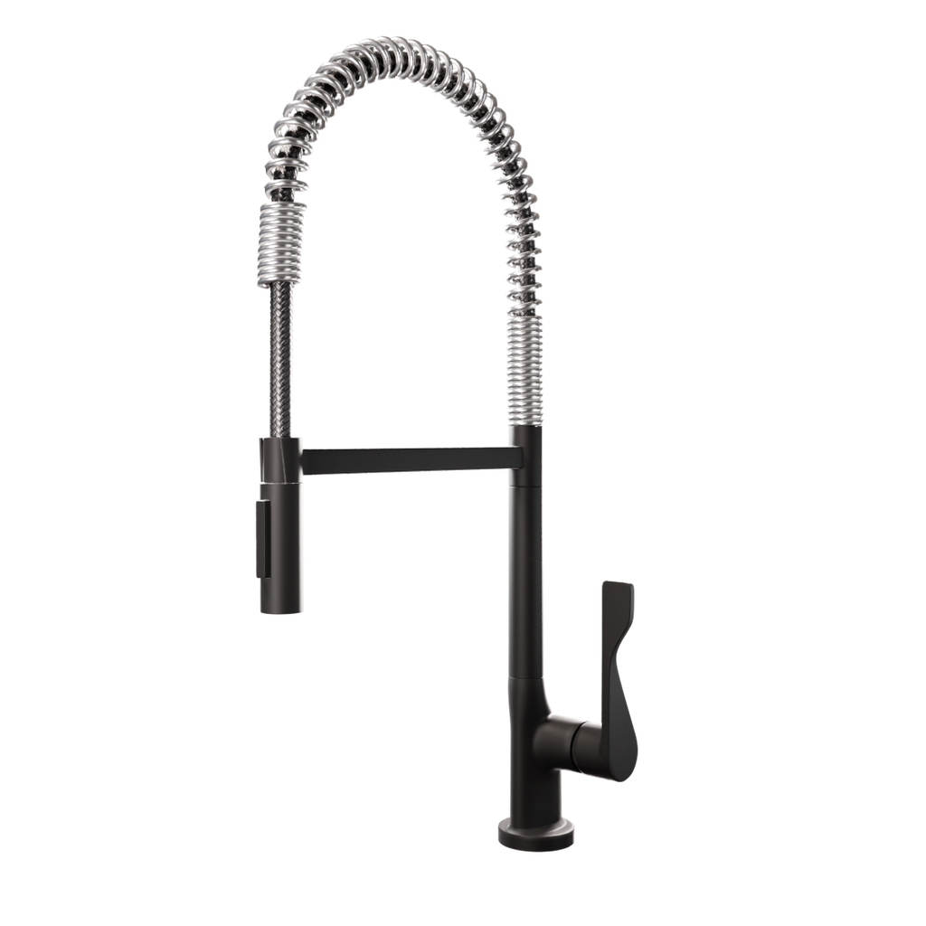 Professional faucet black matte | Kitchen Faucets models | BlenderKit