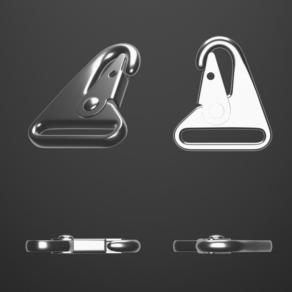 Buckle(5) Base Mesh | Accessories models | BlenderKit