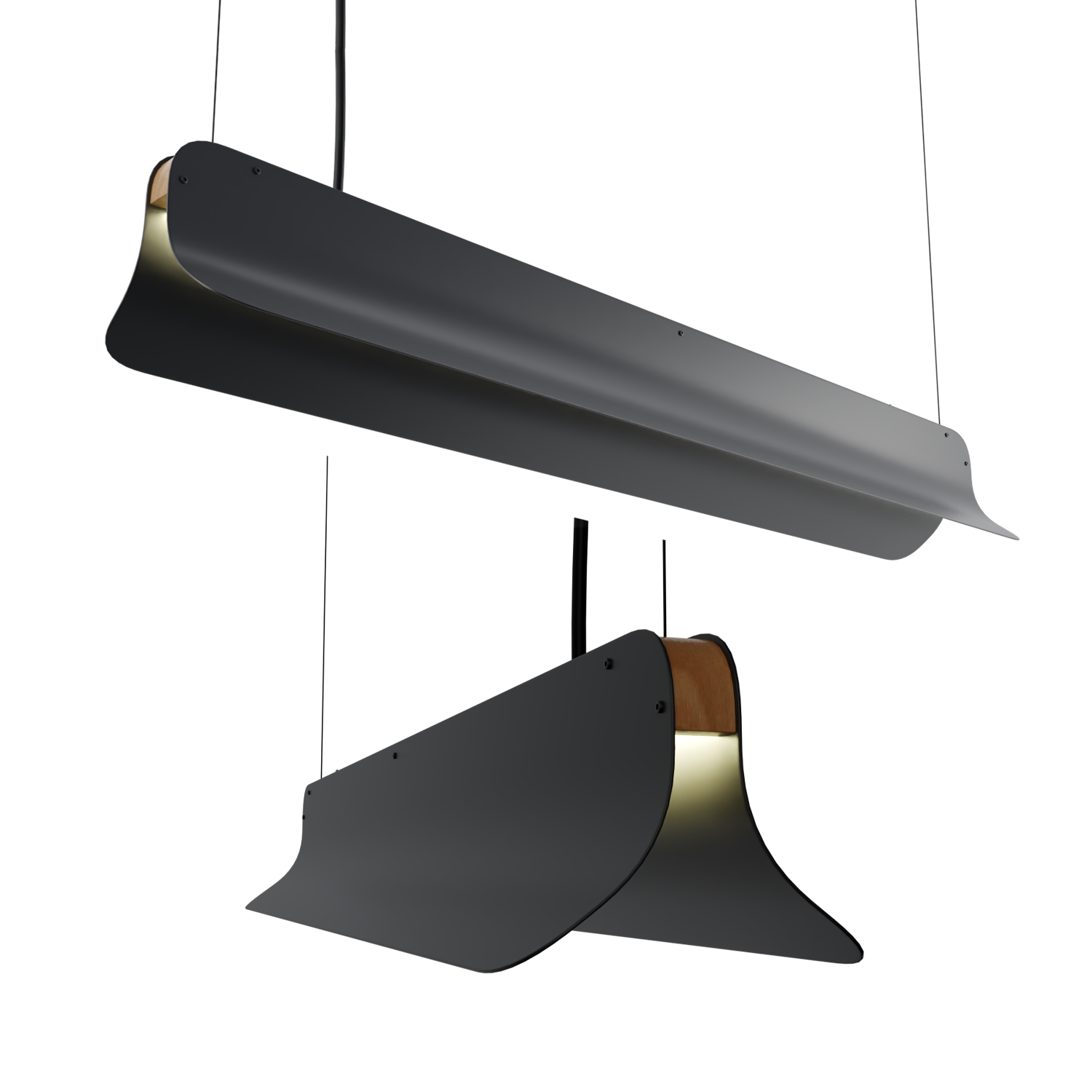 Pendant lamp Long Shade | Ceiling Lights models | BlenderKit