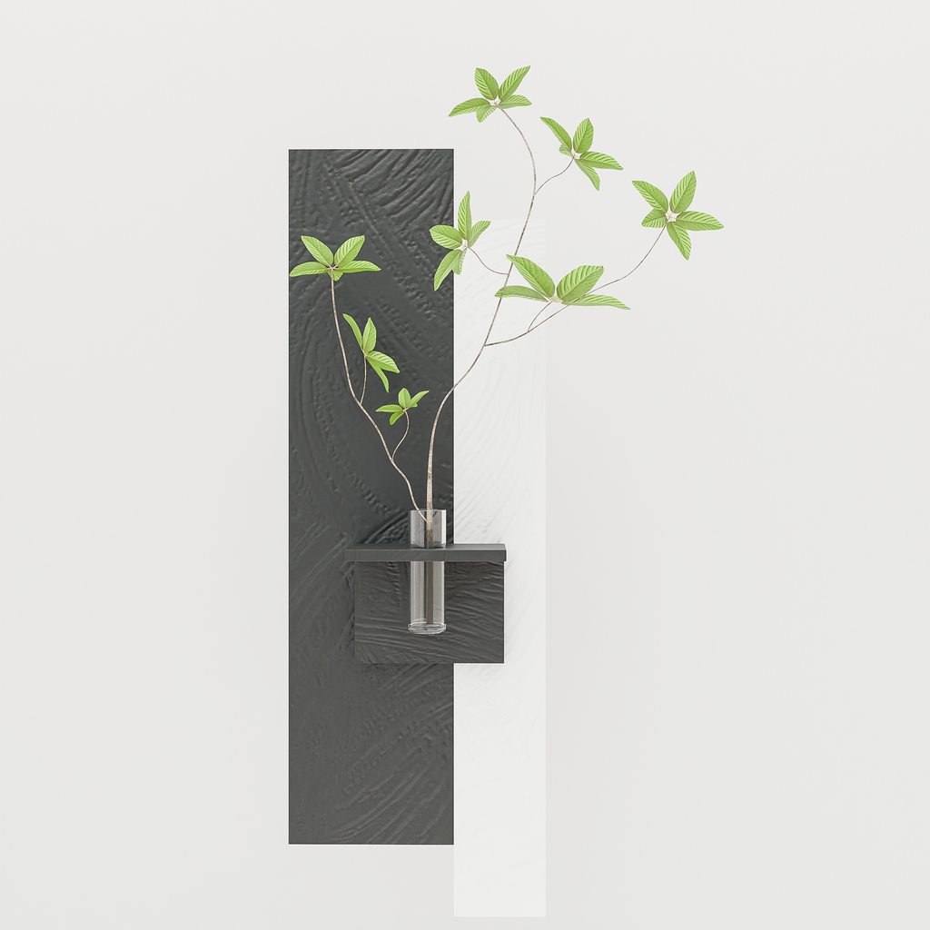 Wall Flow wallDecor | Interior Decorations models | BlenderKit