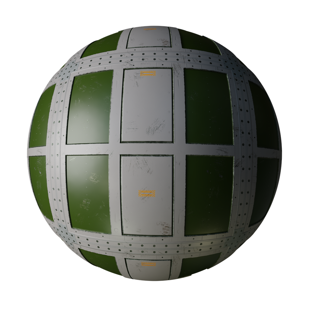 SciFi Structural Panelling | FREE tech materials | BlenderKit