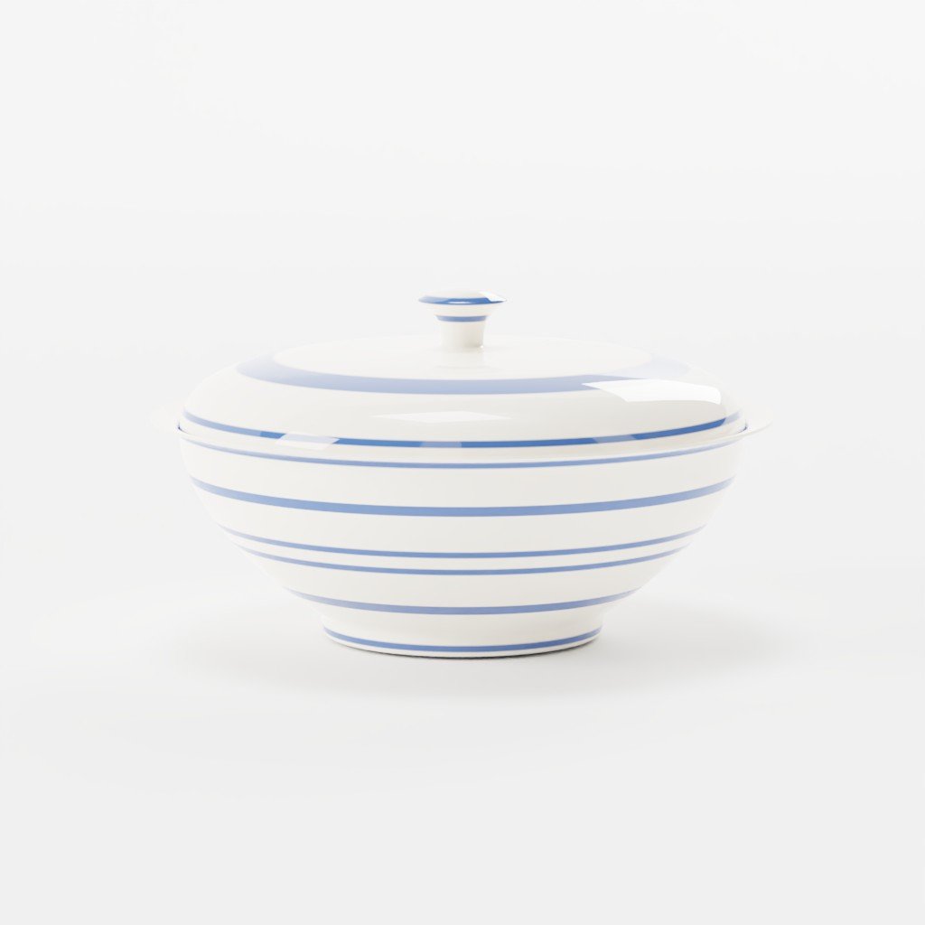 Chinaware Pot | Tableware Sets models | BlenderKit