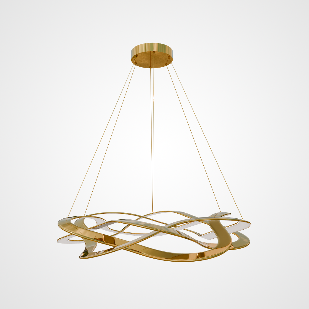 BlenderKit | Download the Braid LED Chandelier model