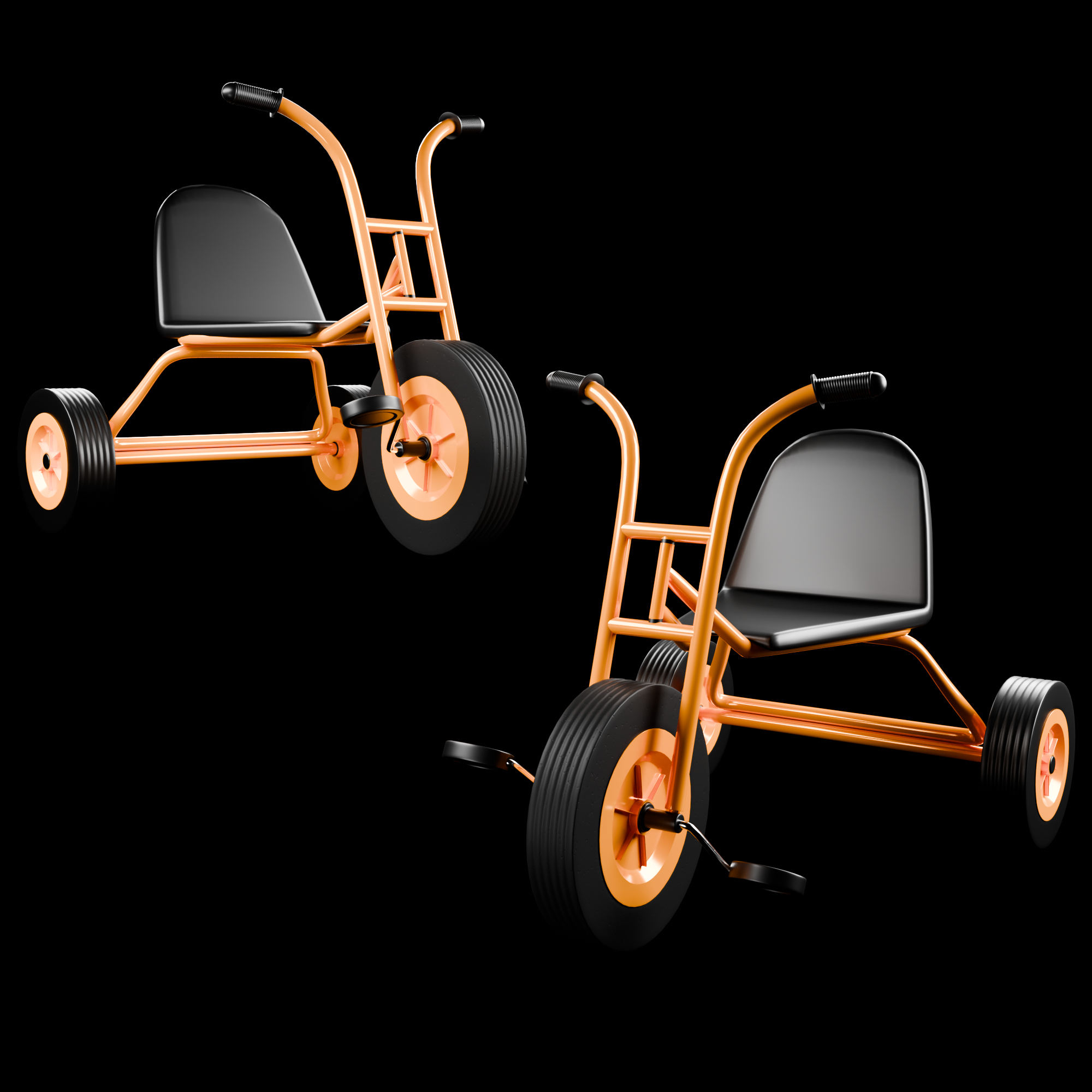 Tricart | FREE Bicycle models | BlenderKit