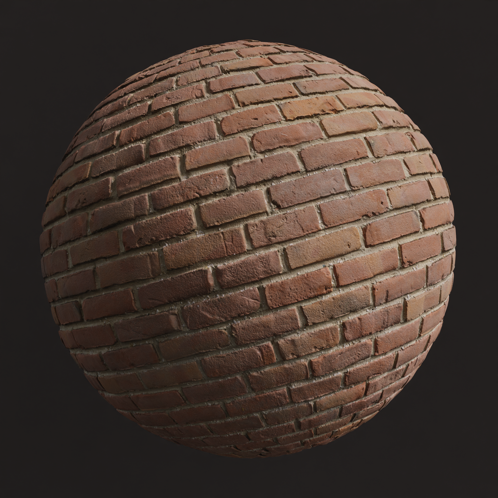 Brick Wall 02 Material | FREE bricks materials | BlenderKit