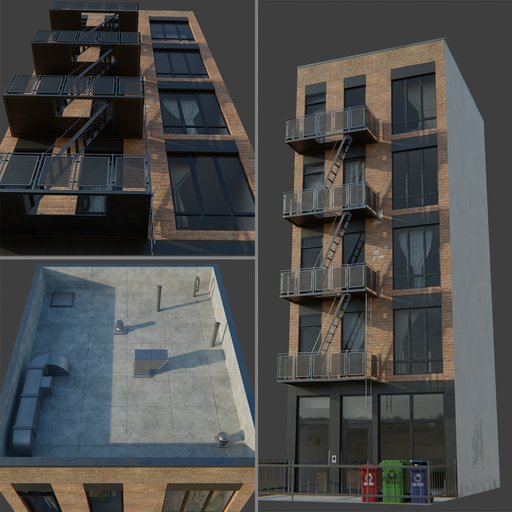 LuLu building | Private Buildings models | BlenderKit
