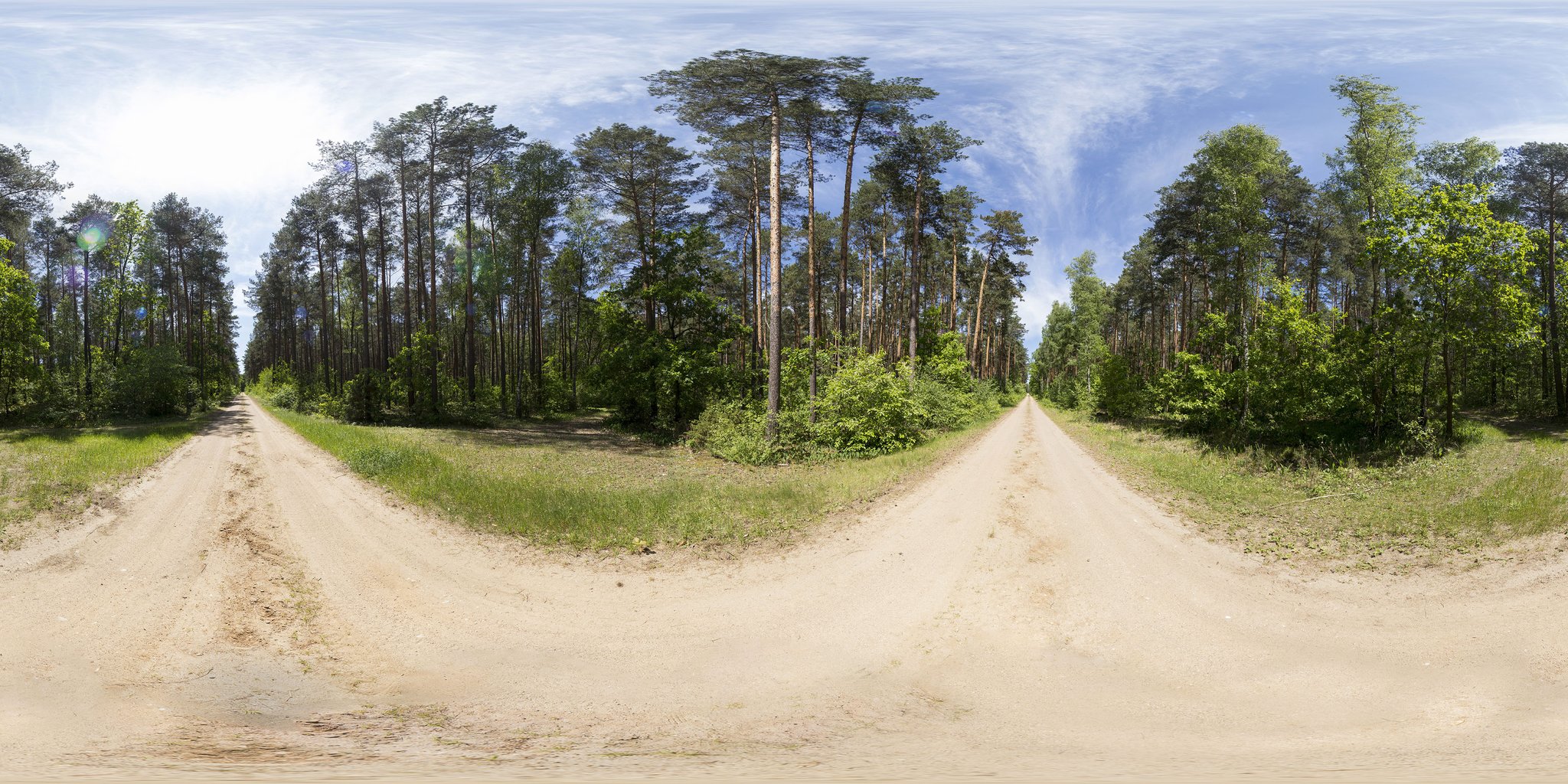 Gravel Road 17k, unclipped | FREE 3D Landscapes HDRs | BlenderKit