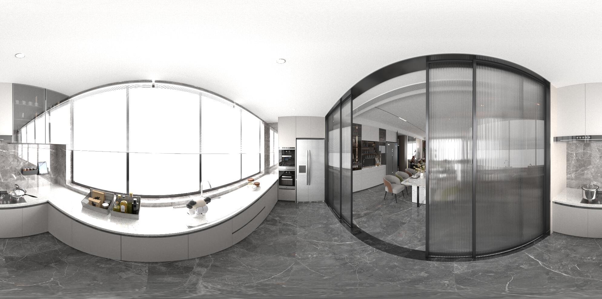 Kitchen | Interiors HDRis | BlenderKit