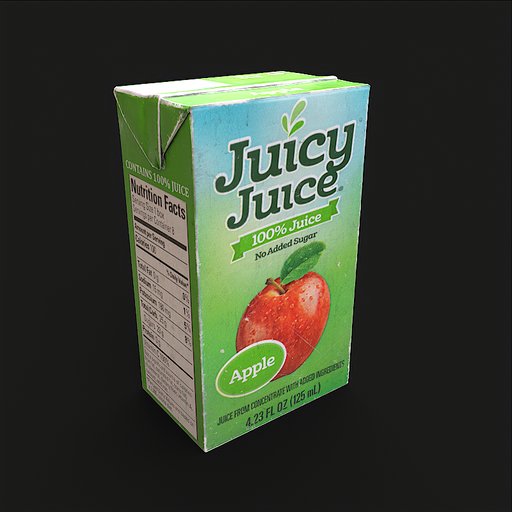 Juice Box | Beverages models | BlenderKit