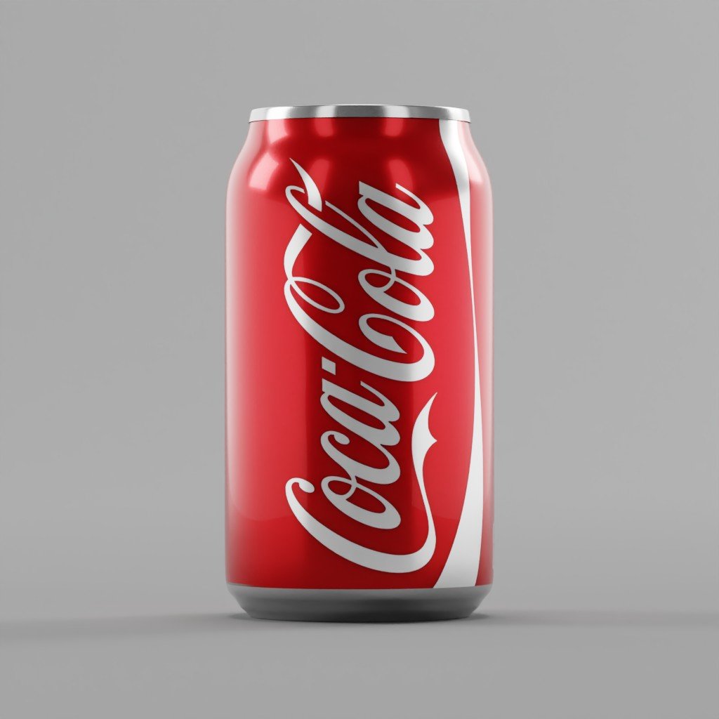 Photorealistic Coca Cola Can | Containers models | BlenderKit