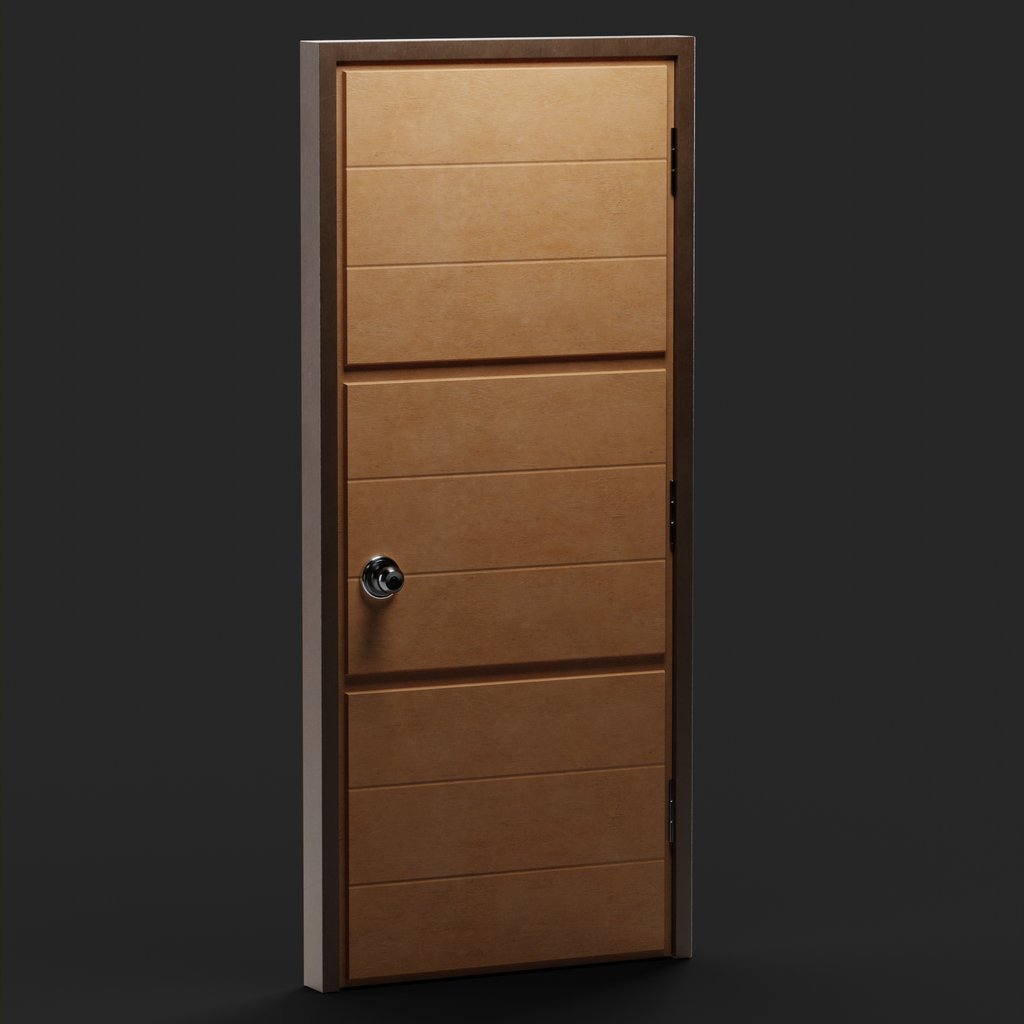 BlenderKit | Download the FREE Main Door model