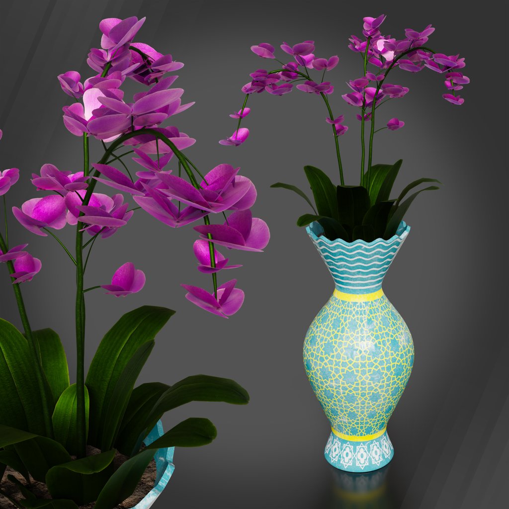 BlenderKit | Download the Decorative Vase model