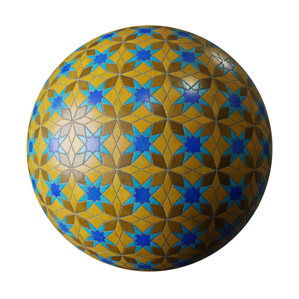 Decorative tiles | FREE tiles materials | BlenderKit