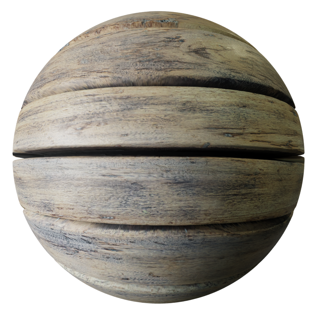 Stressed Wood | FREE wood materials | BlenderKit