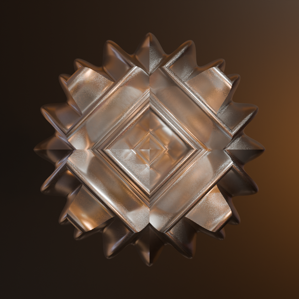 Abstract Glowing Ribbon Flow Model | FREE Abstract scenes | BlenderKit