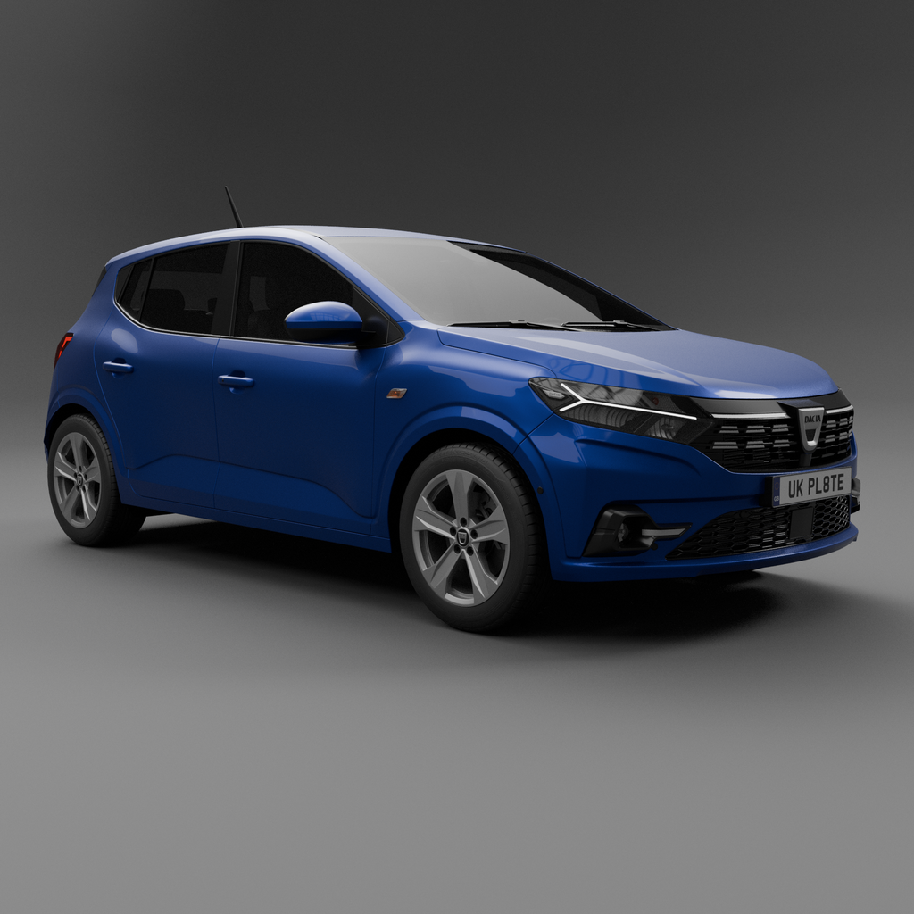 Dacia Sandero | Modern Cars models | BlenderKit