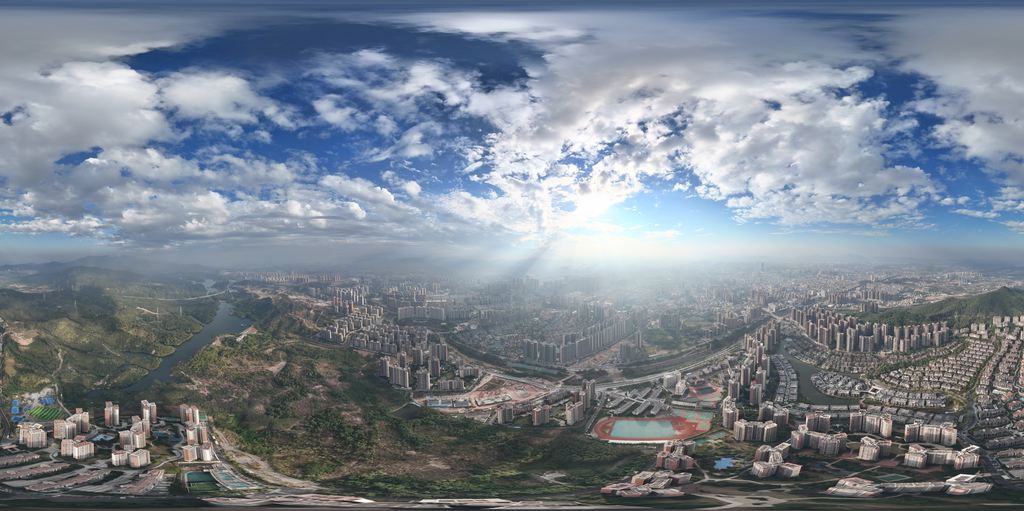 Highsky building cloud | Urban Elements HDRis | BlenderKit