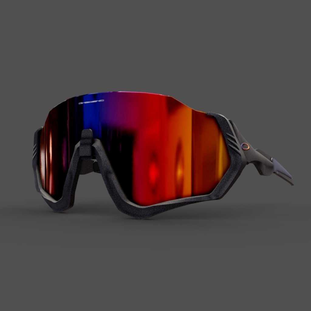 Sunglasses Oakley Fligth jacket Sunset | Accessories models | BlenderKit