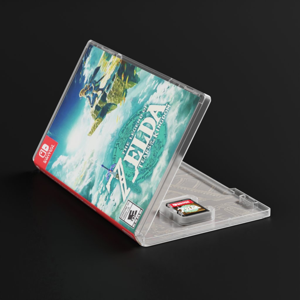 Nintendo Switch Game Card Case | Miscellaneous models | BlenderKit