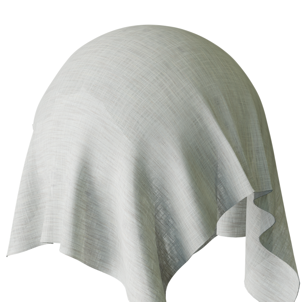 Plain White Sheer | FREE Sheer Fabric 3D Materials materials | BlenderKit