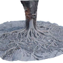 Gaint Roots Tree | FREE Trees models | BlenderKit