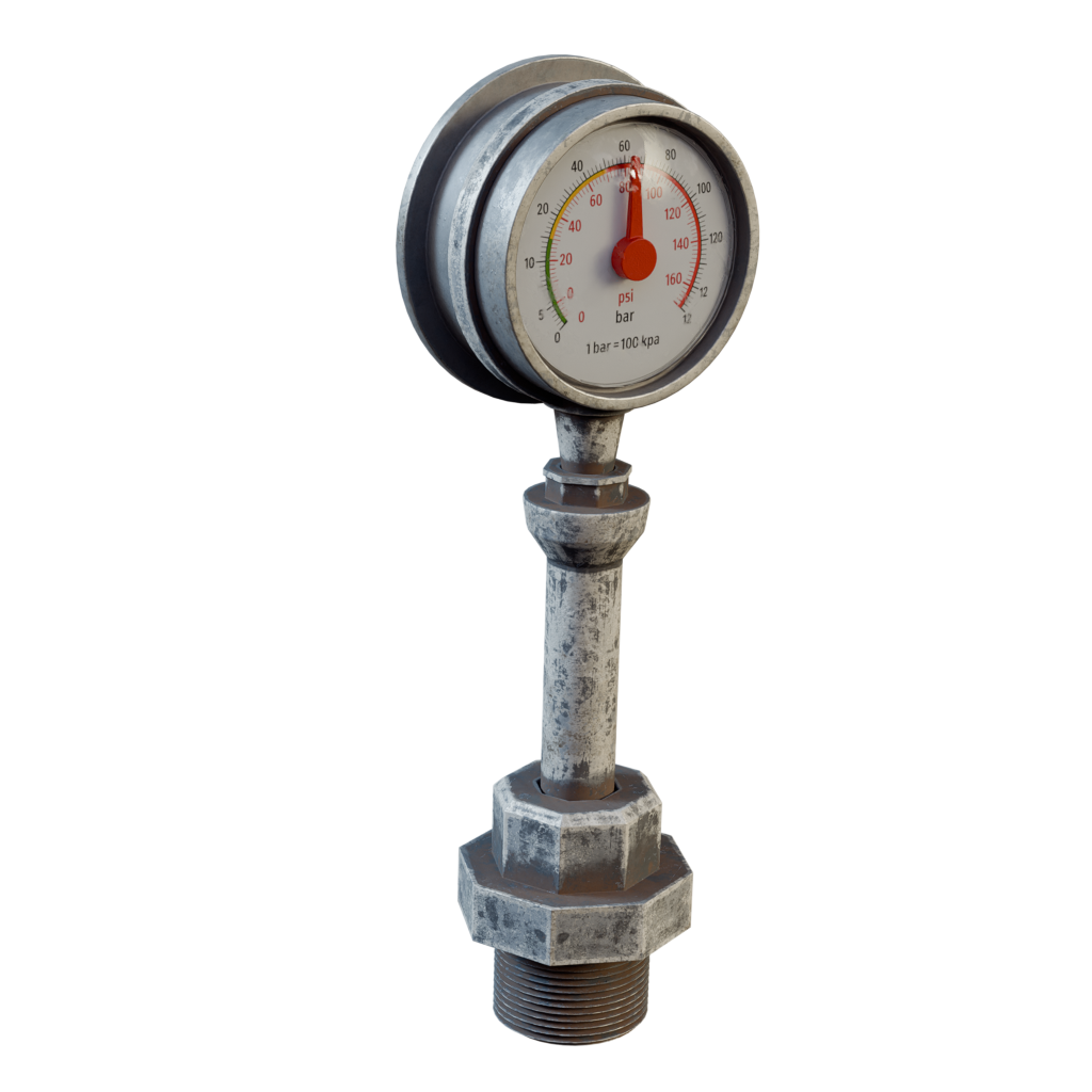 Pressure Meter | Industrial Equipment models | BlenderKit