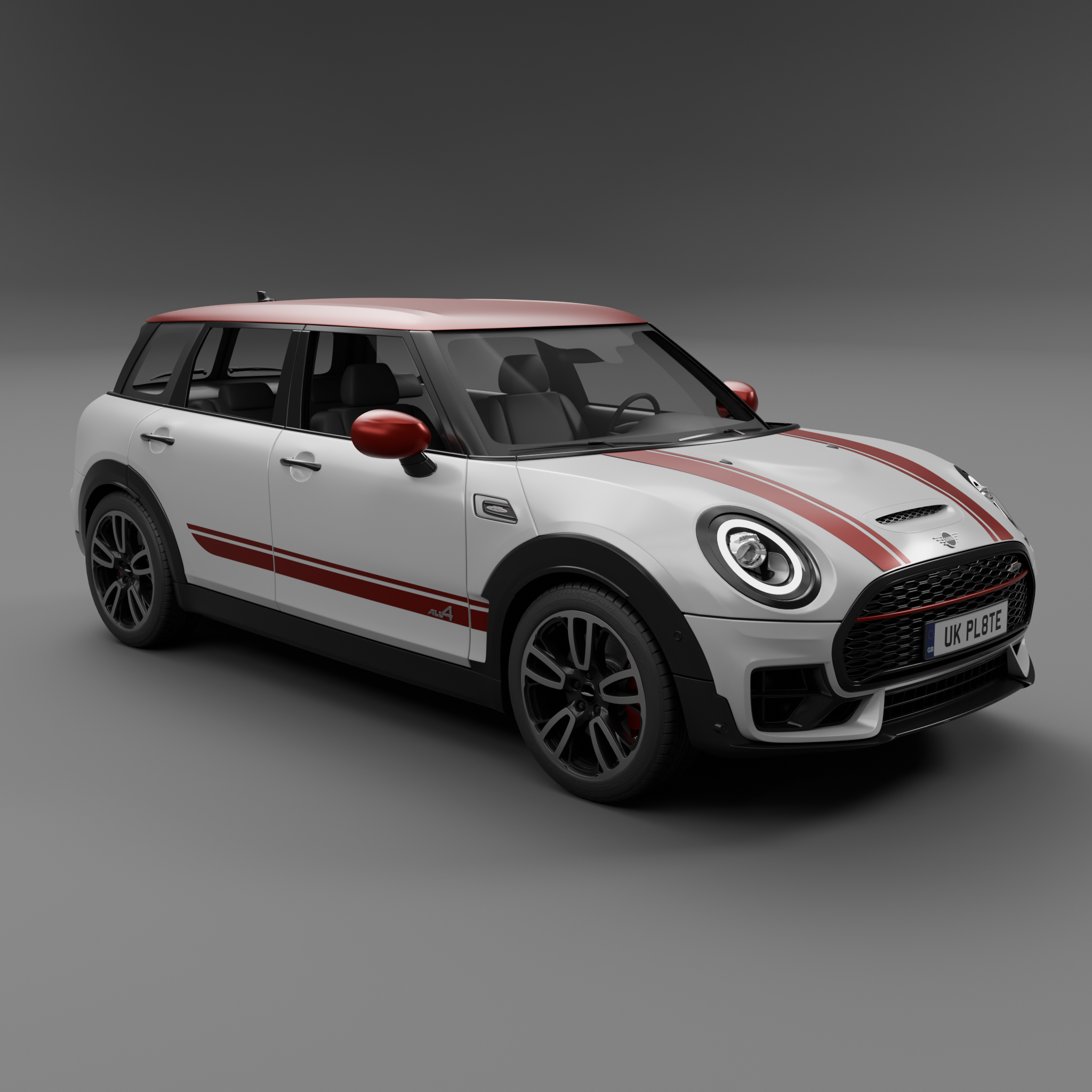 Mini John Cooper Works Clubman | Modern Cars models | BlenderKit