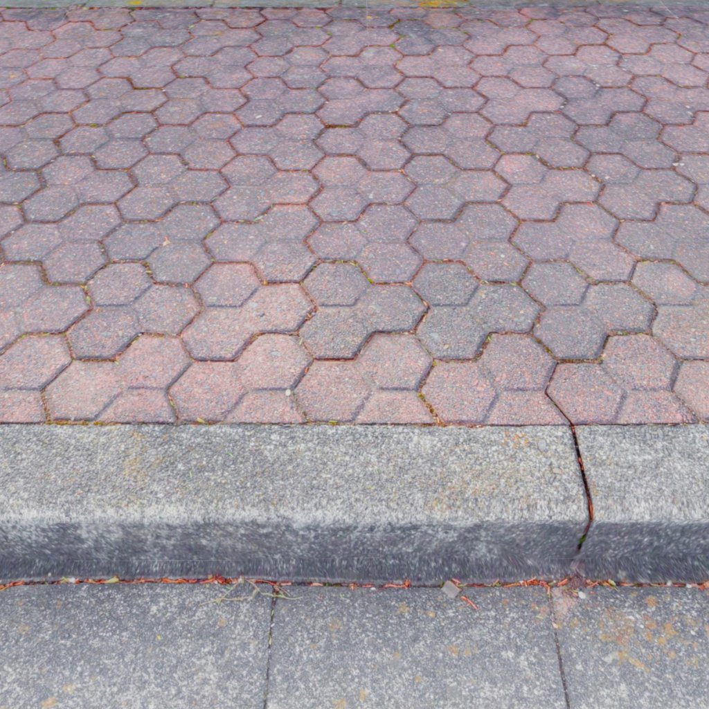 Urban sidewalk | Urban Environment models | BlenderKit