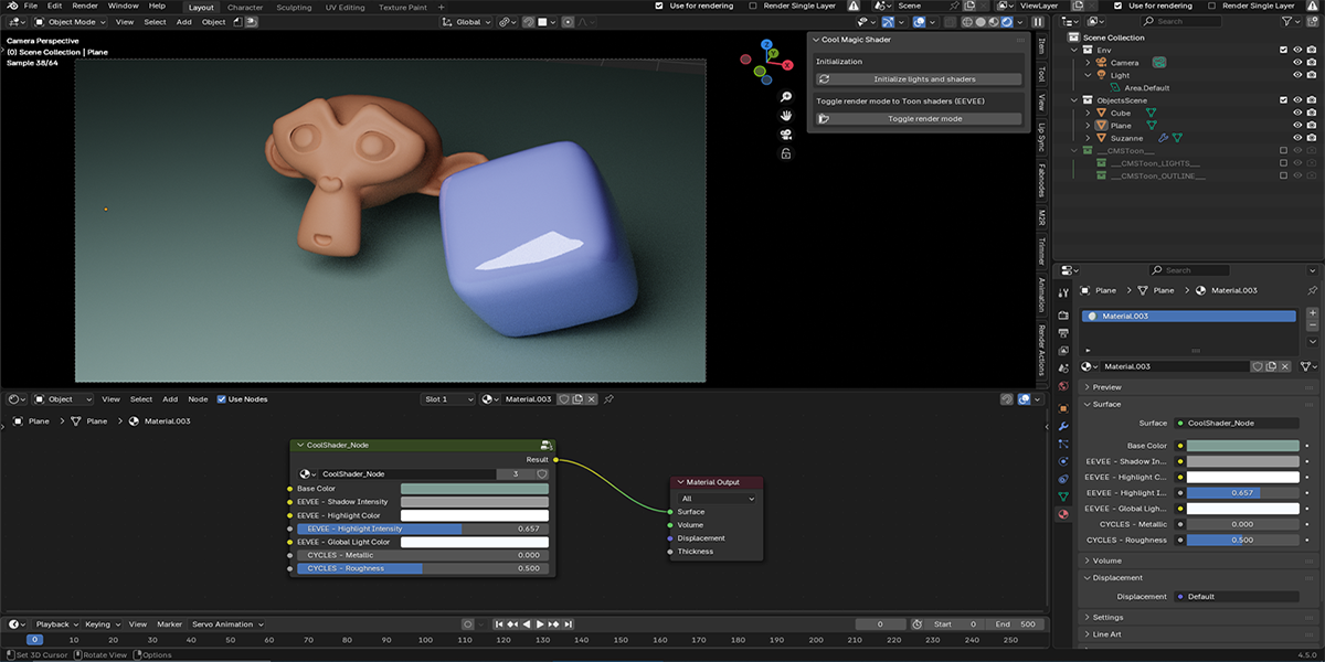 Cool Magic Shader | BlenderKit