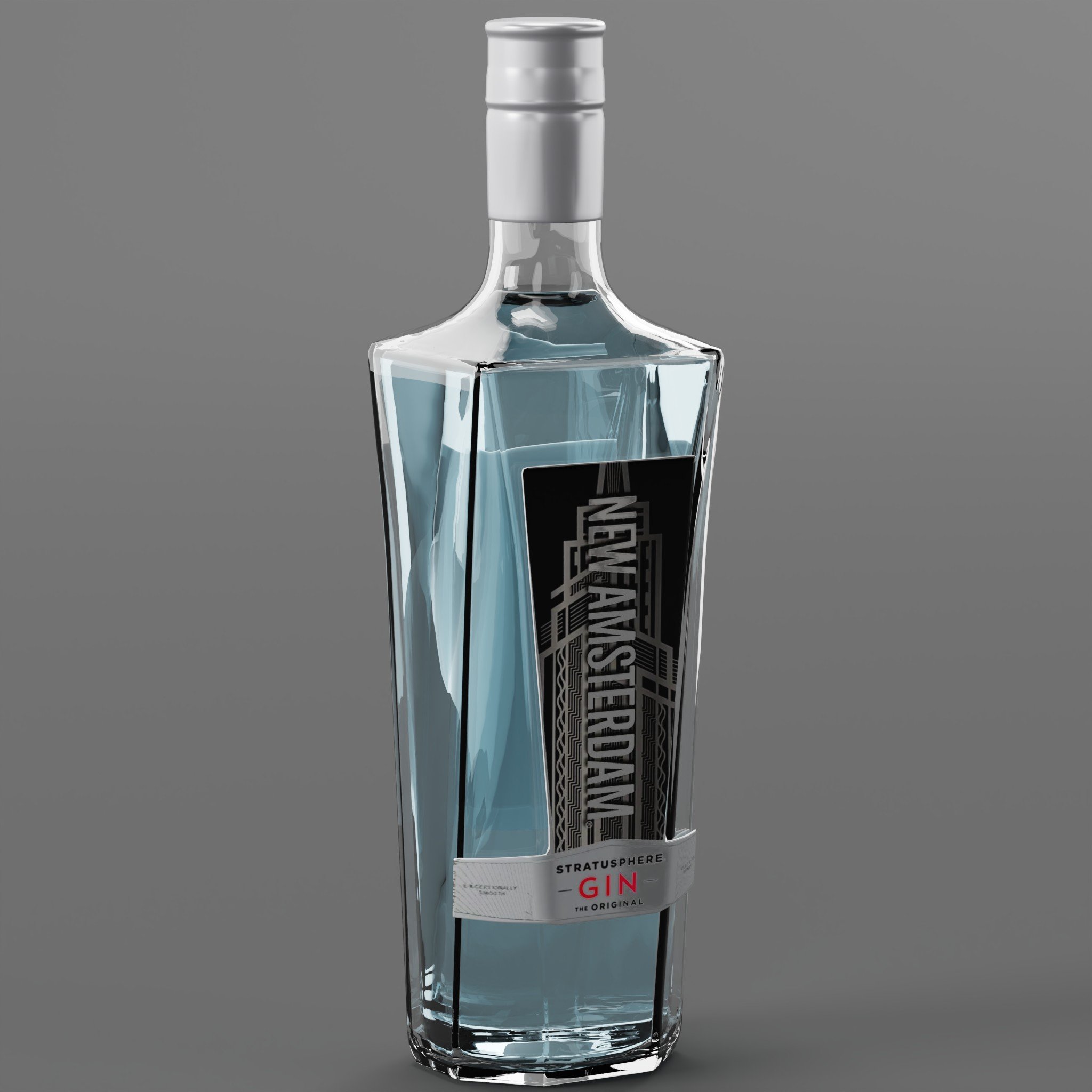New Amsterdam Gin | Beverages models | BlenderKit