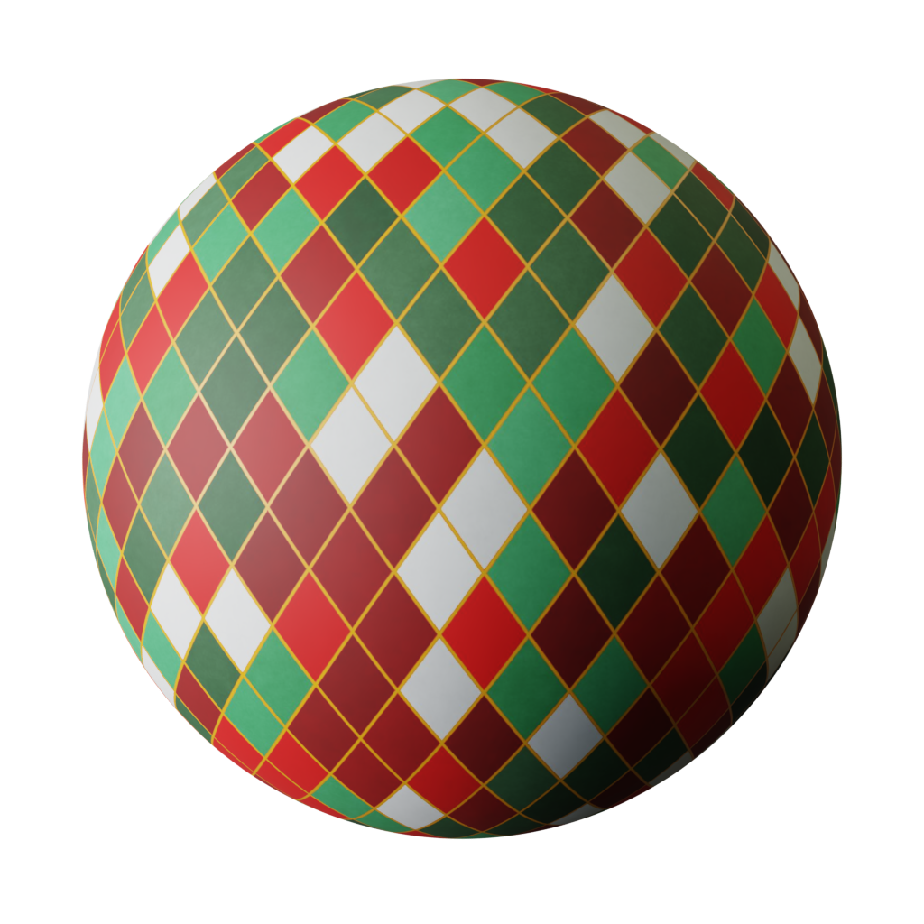 Harlequin Tile Pattern | FREE tiles materials | BlenderKit