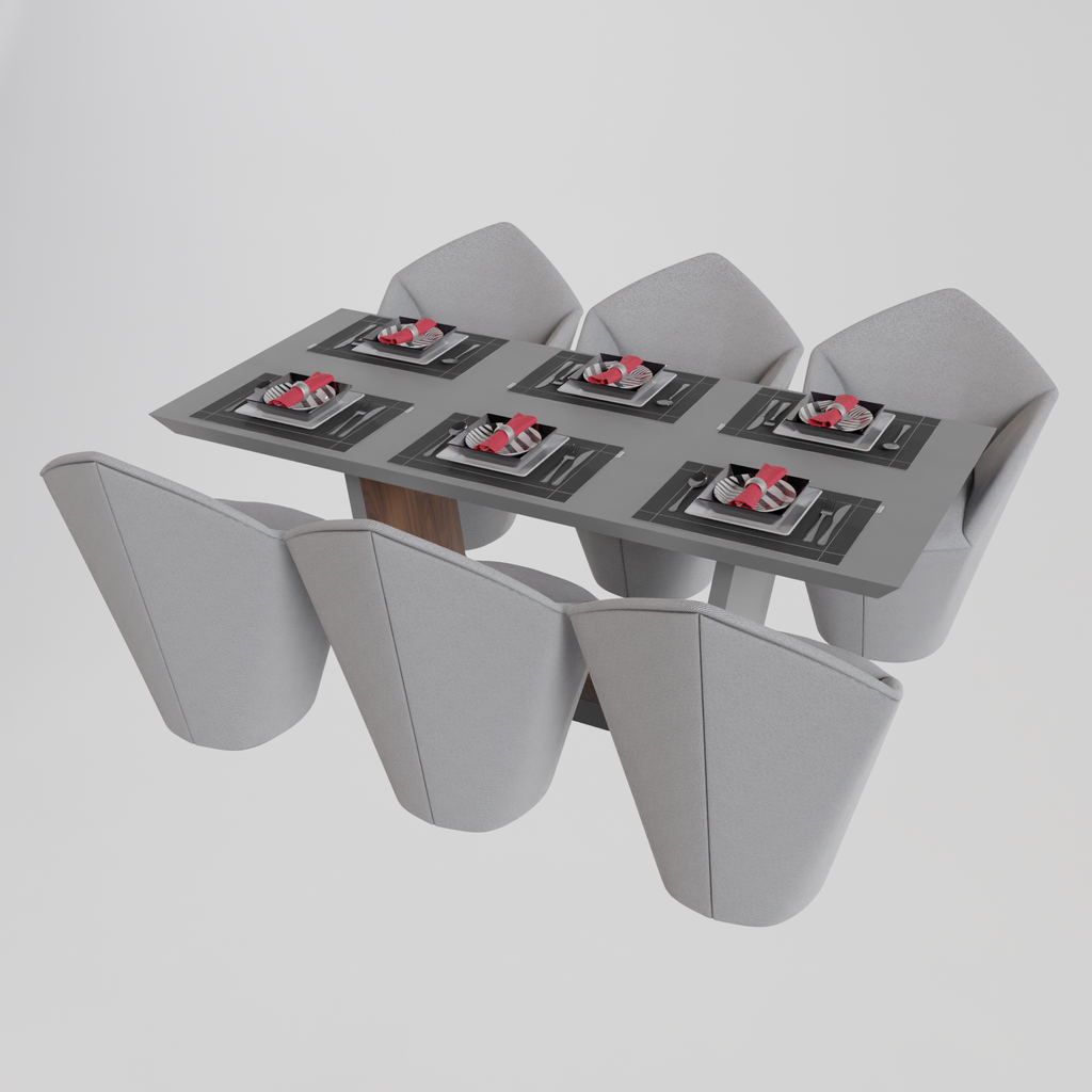 Dining set 2 | Chair-table Sets models | BlenderKit