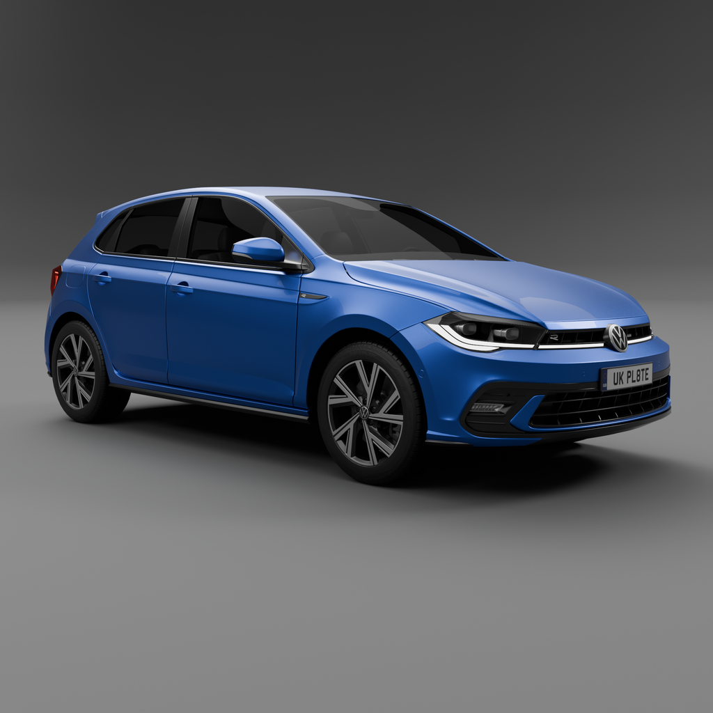 Volkswagen Polo 2022 | Modern Cars models | BlenderKit