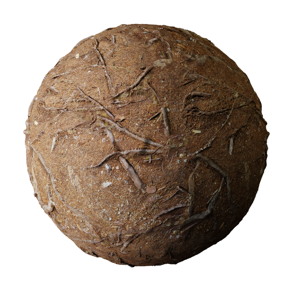 Forest Ground Tree Roots | FREE rock materials | BlenderKit