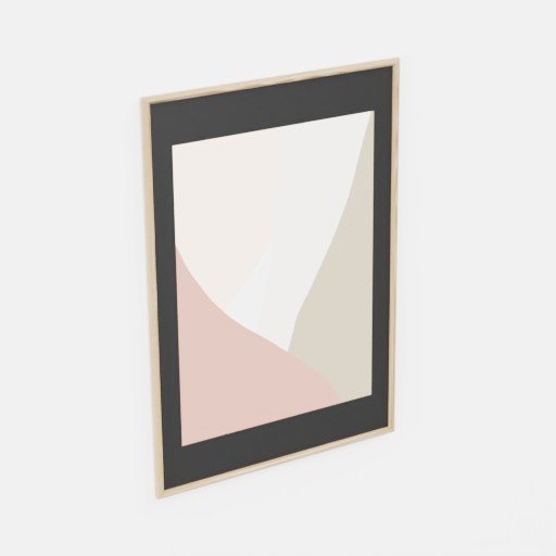 Abstract Wall Painting | Decorative Pictures models | BlenderKit