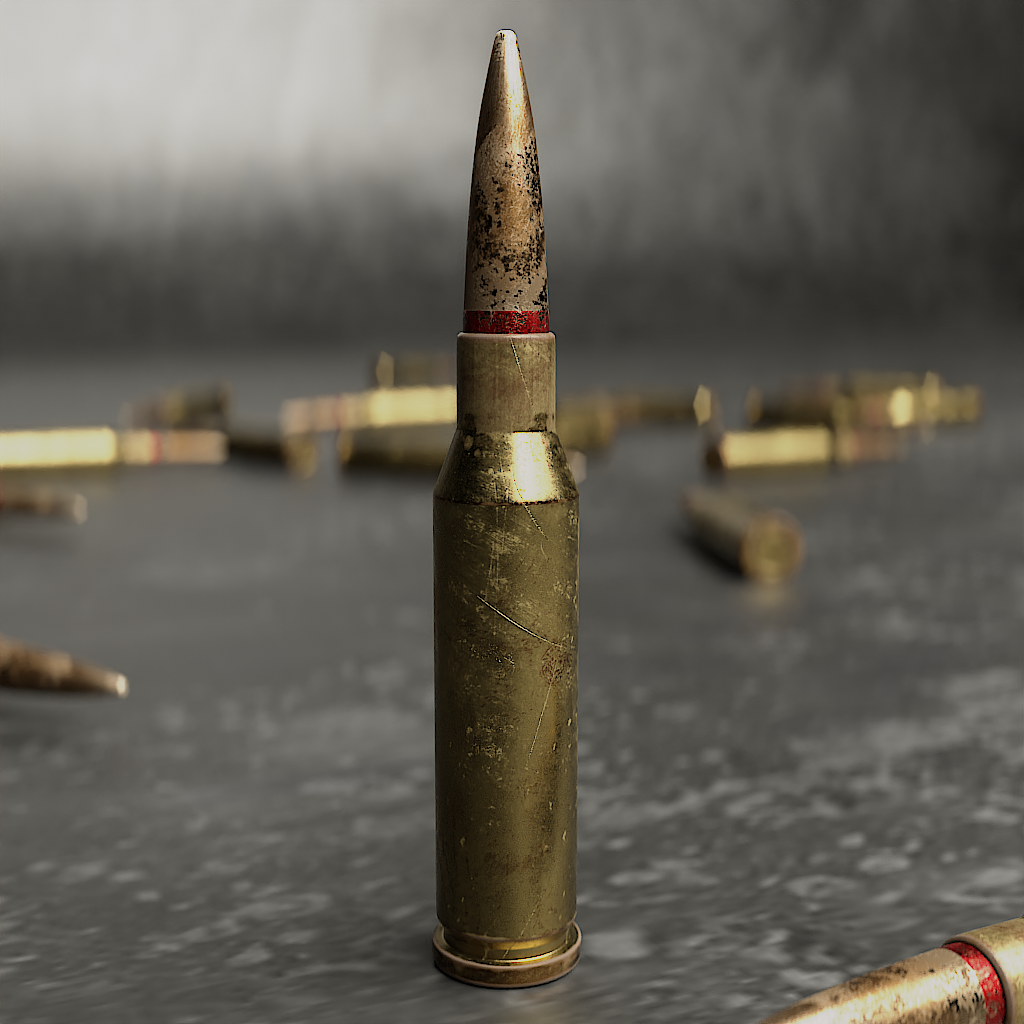 Bullet 5.56 | Modern Weapons models | BlenderKit