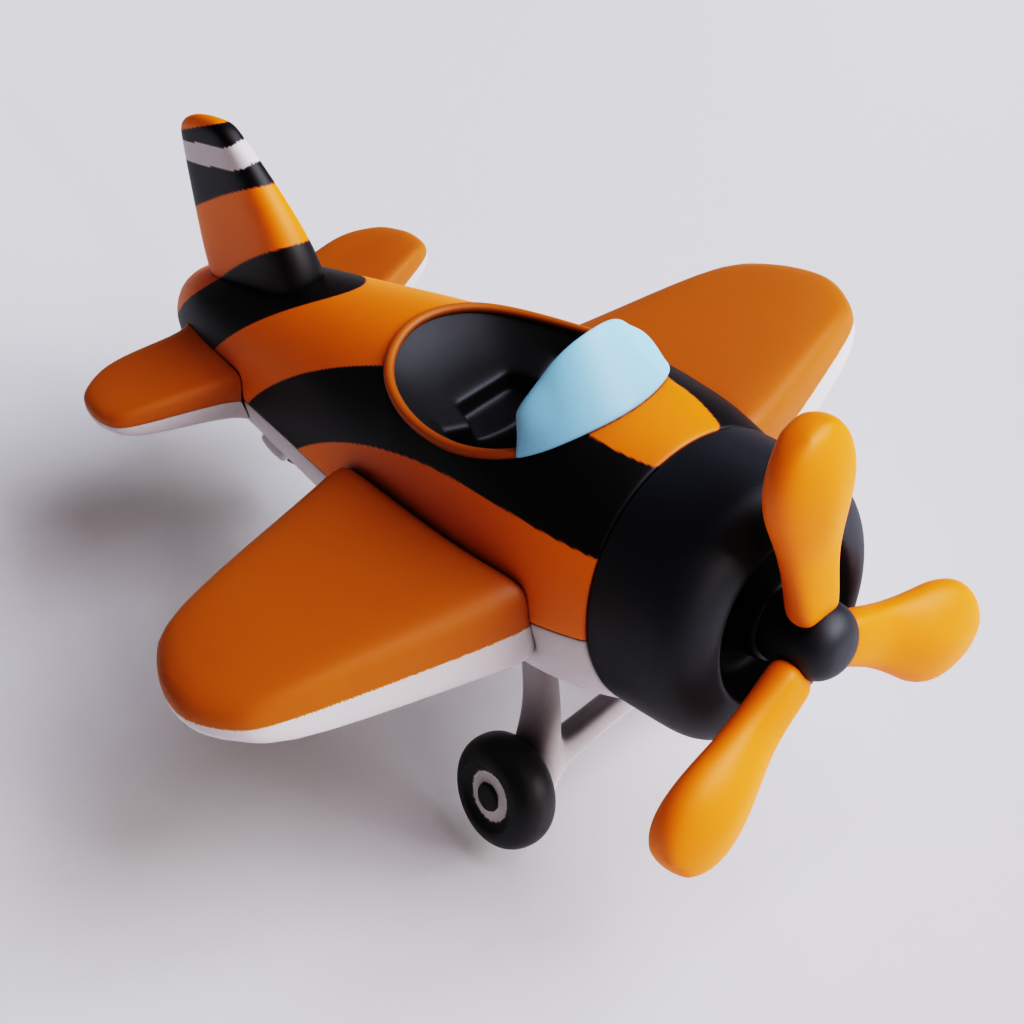 Cessna 172 - Aircraft | FREE Airplane models | BlenderKit