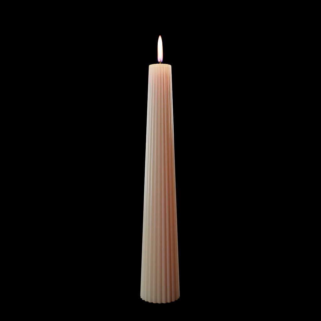 Animated Taper Candle | FREE Interior Decorations models | BlenderKit