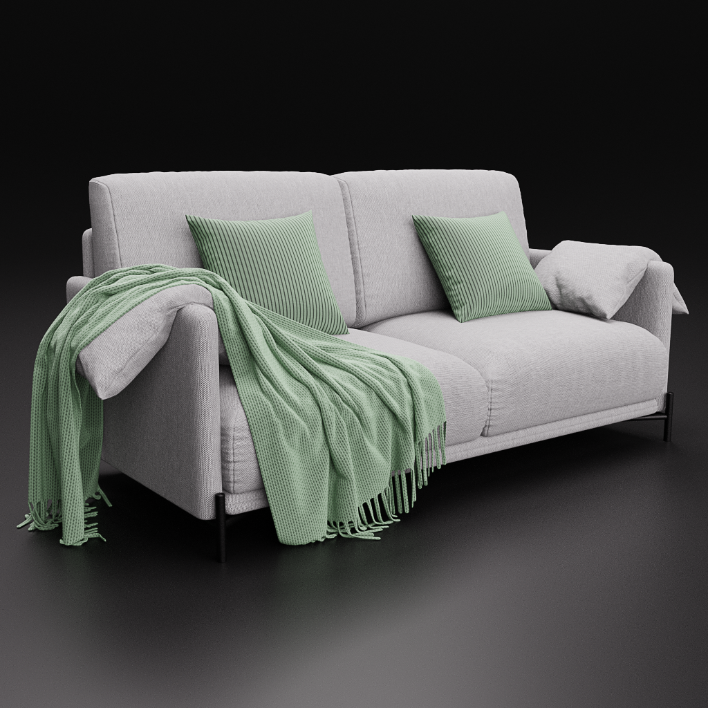 Sofa Interieurs 86 Zoe | 3D Sofa models | BlenderKit