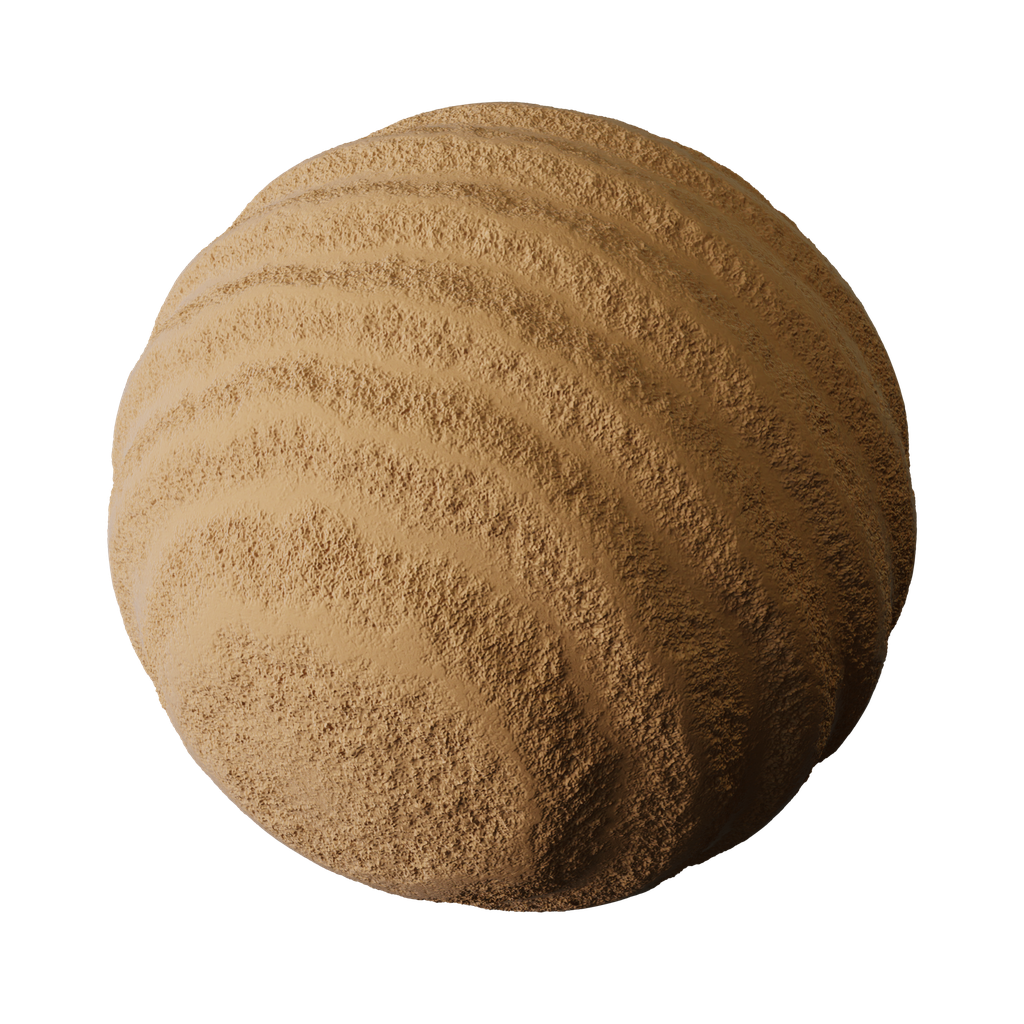 BlenderKit | Download the FREE Procedural Sand material